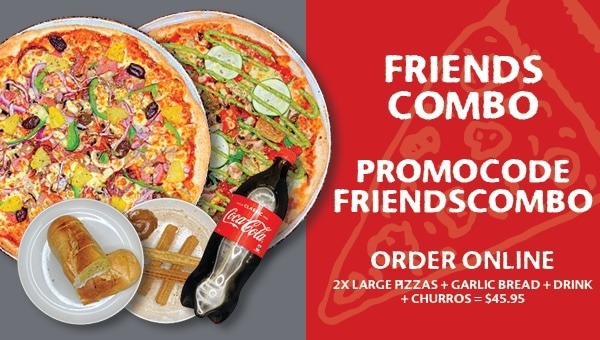 Friends Combo – I Love Pizza
