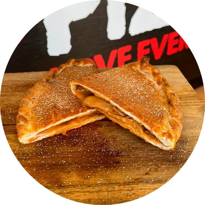 Biscoff Calzone - I Love Pizza